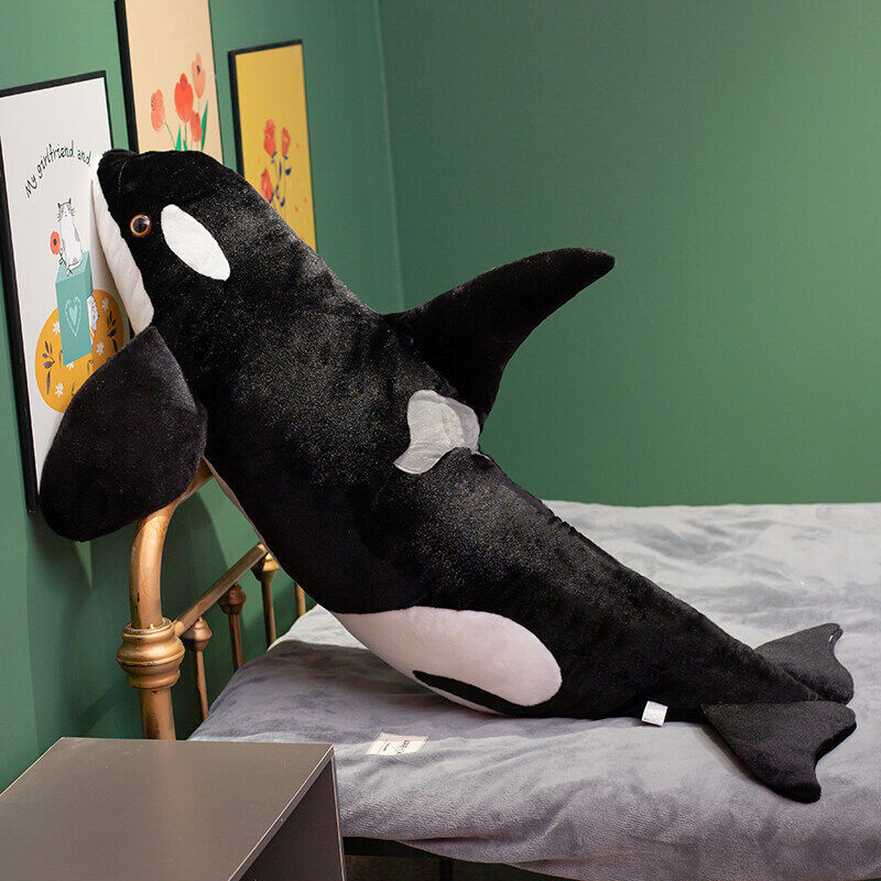 Simulation Killer Whale Doll Killer Whale Plush Toy Haichang Ocean ...