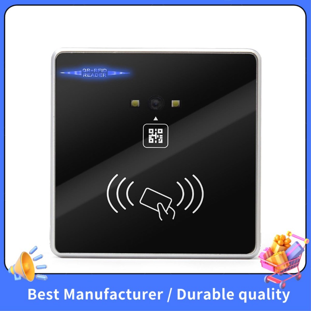 【NEW】Embedded 1D 2D Barcode Scanner QR Bar Code RFID Card Reader Wiegand Connection Self ...