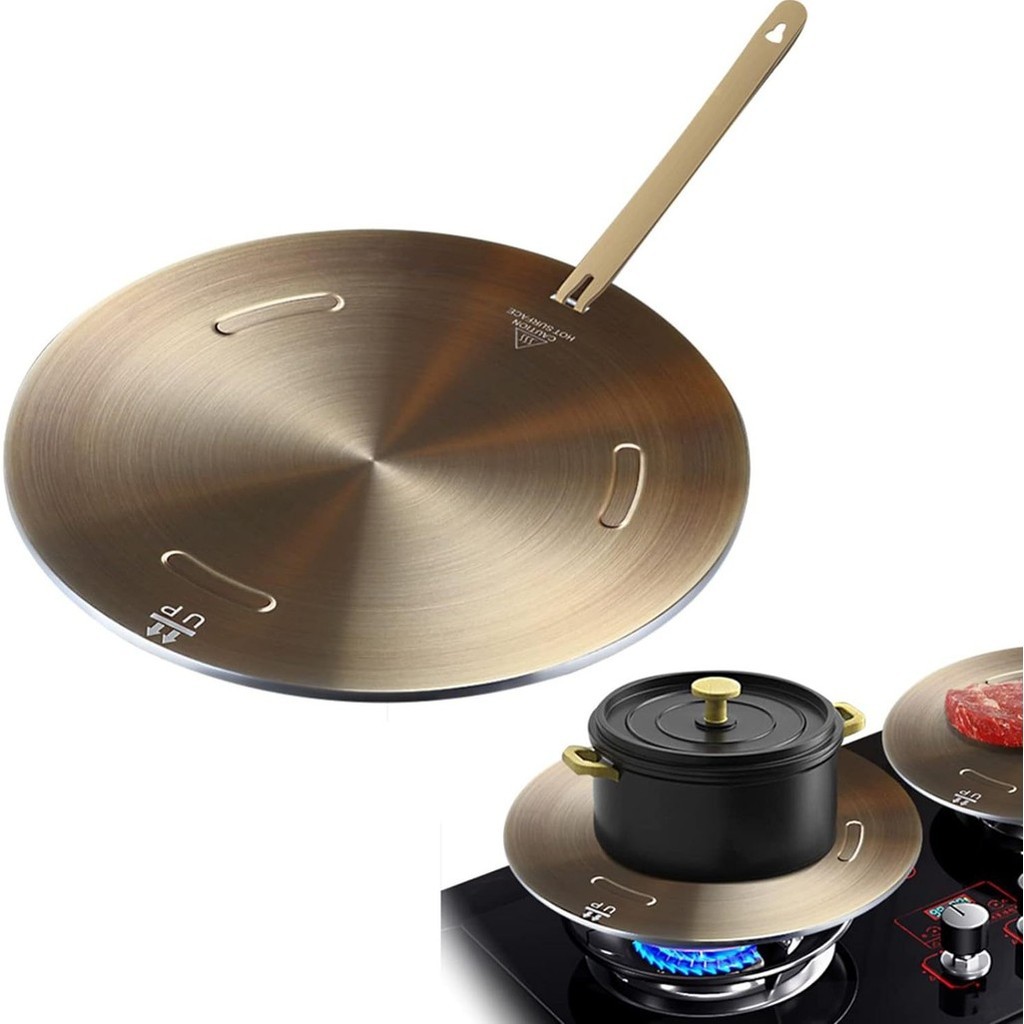 J-K/Heat Conduction Plate Foldable Stainless Steel Household Anti-Black ...