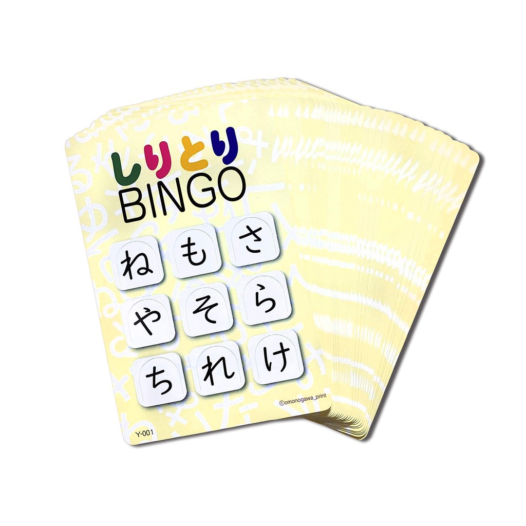 【Direct from Japan】omonogawa | Shiritori BINGO Refill Set, No Attached ...