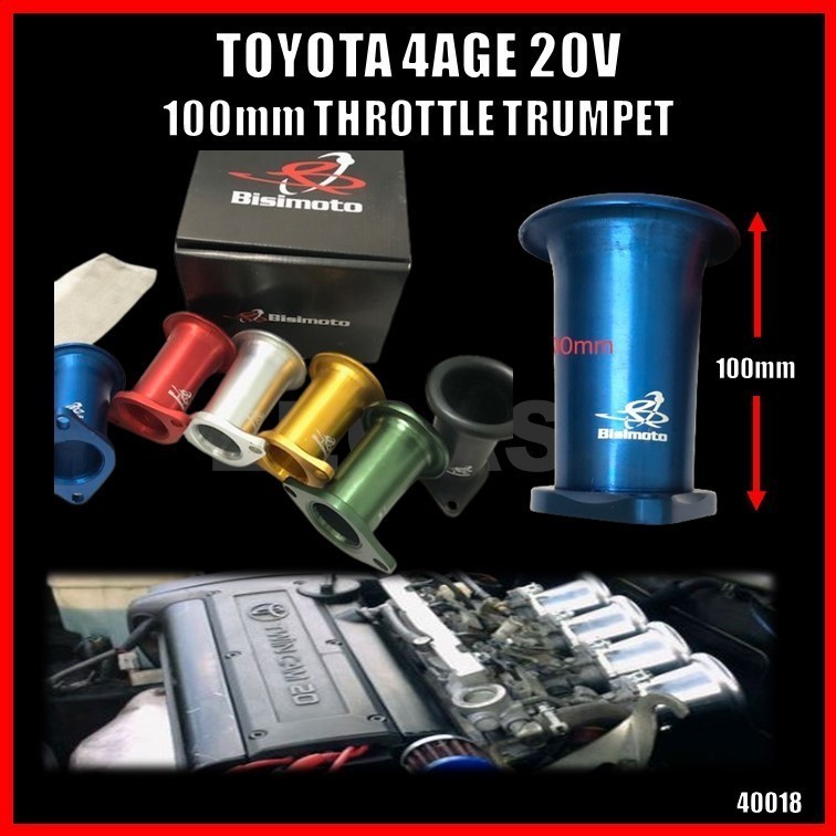 Toyota 20V 4AGE BISIMOTO 4 Throttle VTEC Sound Killer Trumpet | Shopee ...