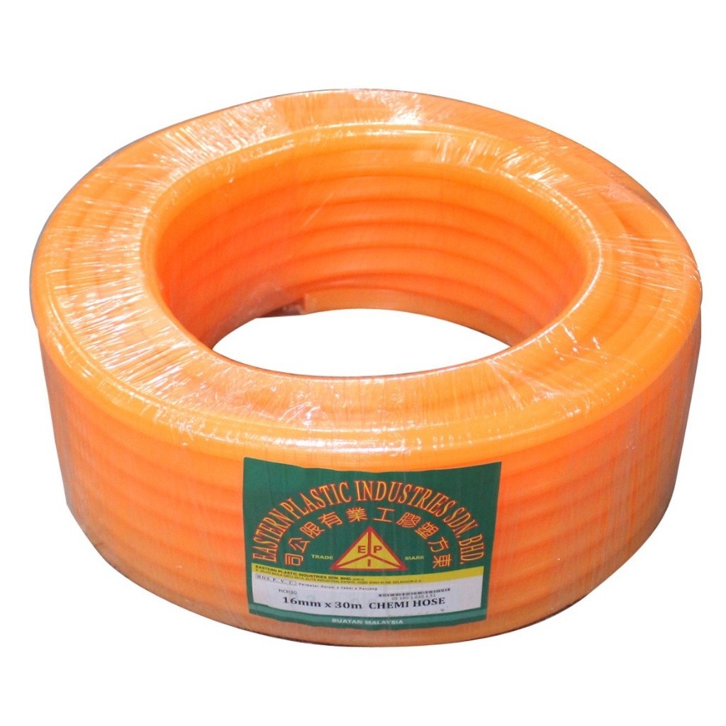 10M 15M 30M THICK Orange Garden Hose Heavy Duty / Paip Getah TEBAL ...