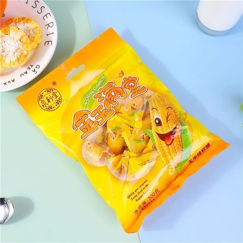 Gummy Corn Orange Flavored Gummy Old-Fashioned Candy | Shopee Malaysia