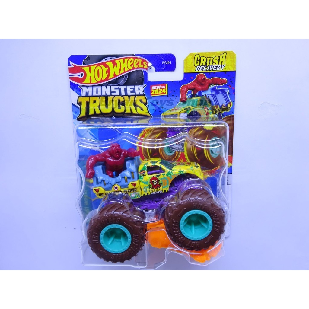 Hot Wheels Monster Trucks Crush Delivery No Picture Please | Shopee ...