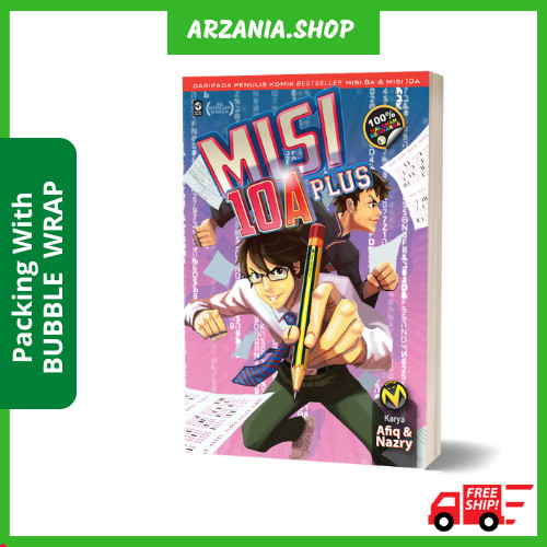 Buku Komik-M: Misi 10A Plus oleh Nazry Salam, Afiq Salam Buku Komik M ...