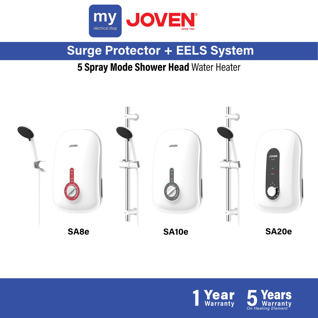 Joven Instant Water Heater SA8e SA10e SA20e | Shopee Malaysia