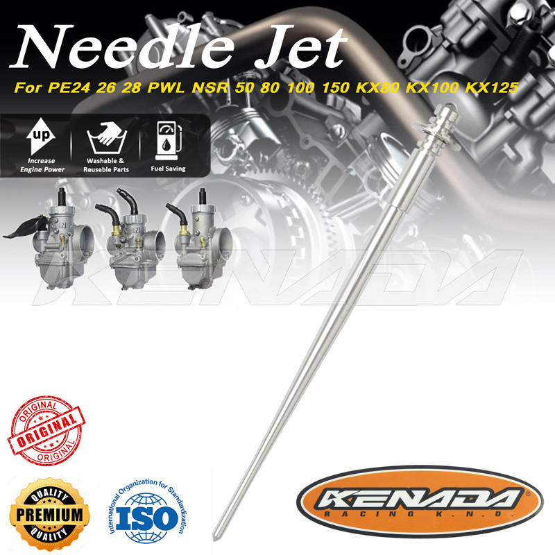 KENADA RACING PE24 26 28 SLIDE NEEDLE JET SLIDE NEEDLE JET JARUM ...