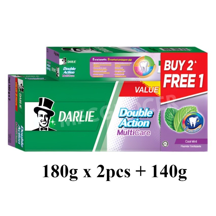 Darlie Toothpaste Value Pack 2in1 ( 225g X 2pcs ) 100% Original Genuine Darlie Product Ubat Gigi ...