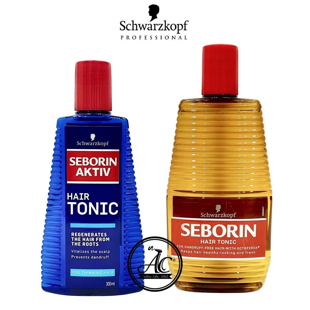 Schwarzkopf Seborin Aktiv Hair Tonic 300ml / Seborin Hair Tonic 400ml ...