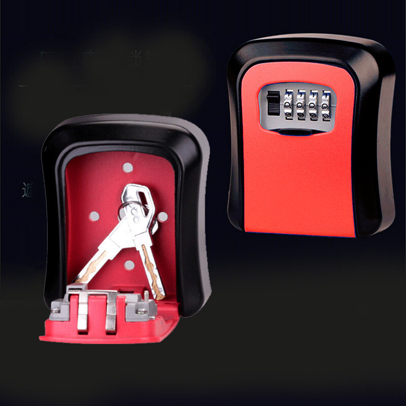 B2U Metal Key Storage Realtor Lockbox, Set-Your-Own Code Lock Key ...