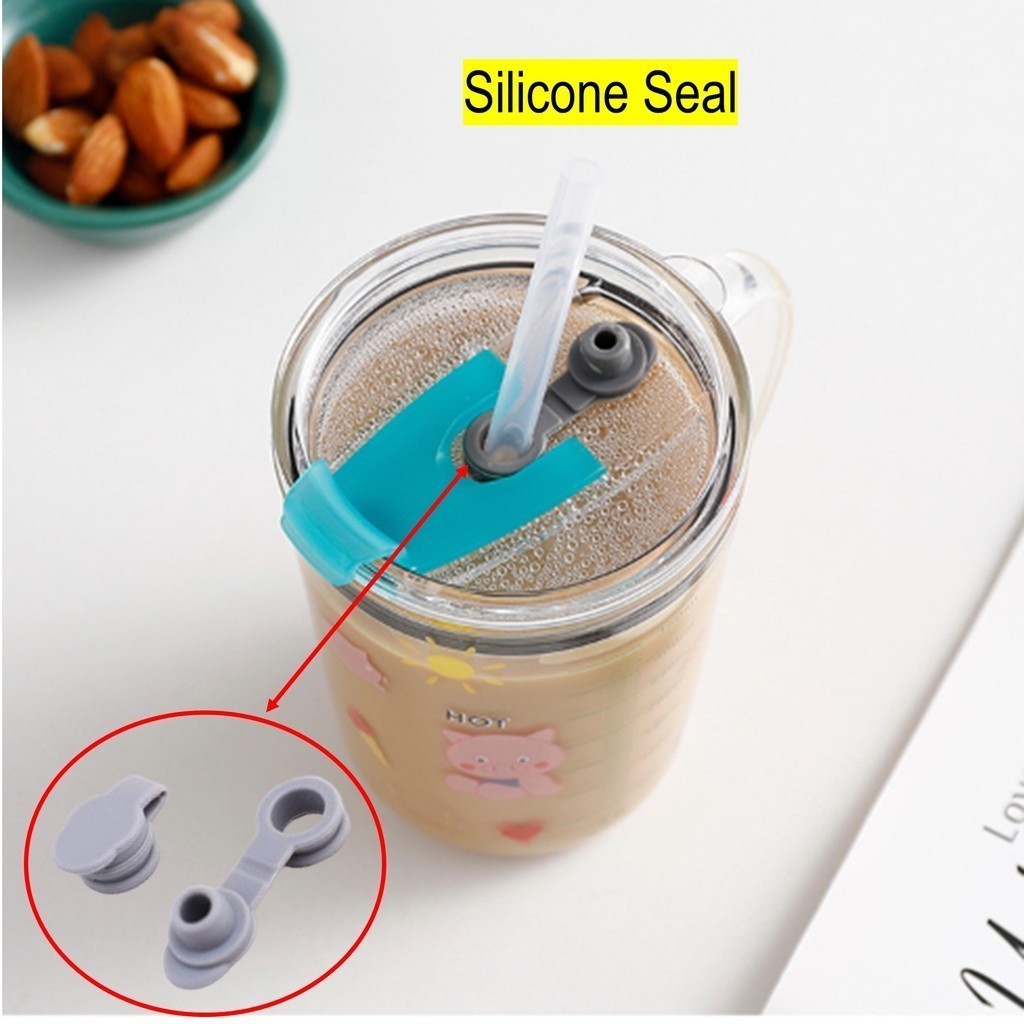 Straw Stopper Cover Dust Silicone Seal Stopper Lid Straw Plug ...
