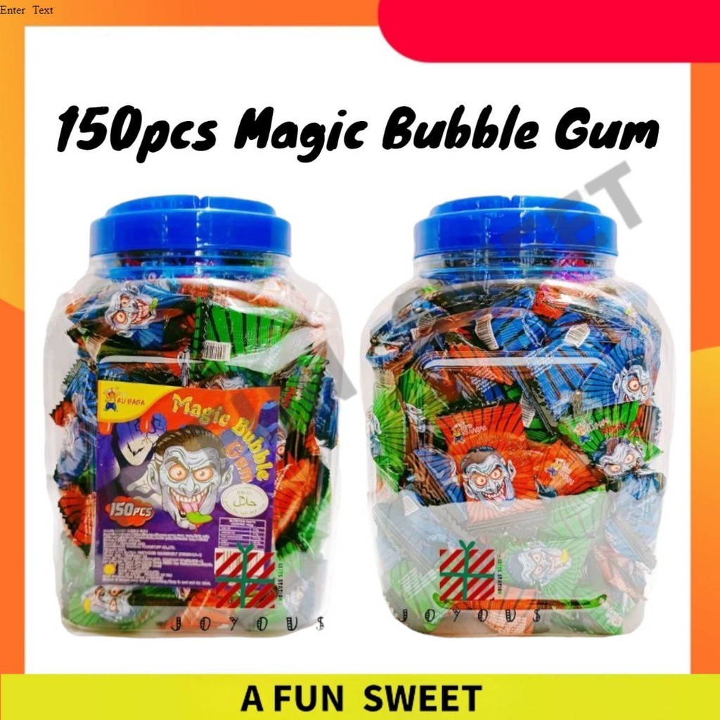 Ali Magic Bubble Gum chewing hantu gum 150pcs | Shopee Malaysia