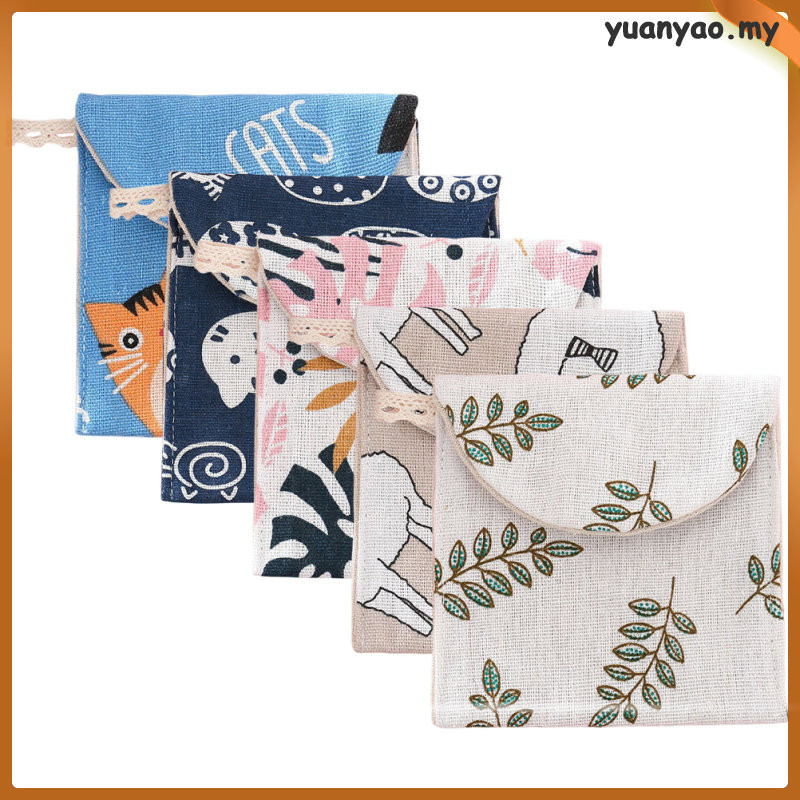 Sanitary Napkin Storage Bag Menstrual Pad Organizer Tampons Holder ...