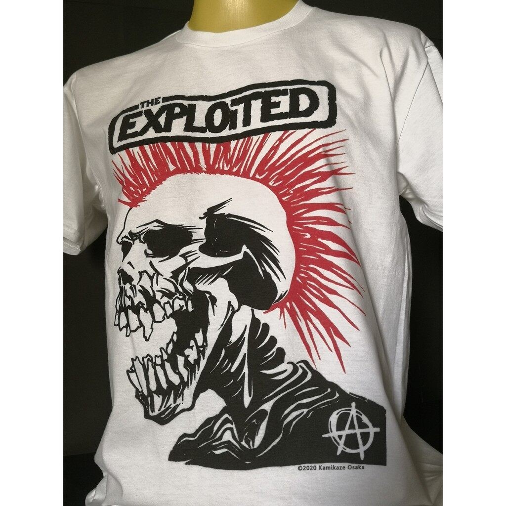 [S-5XL]Imported The Exploited Punks Not Dead Anarchy Punk Rock Hardcore ...