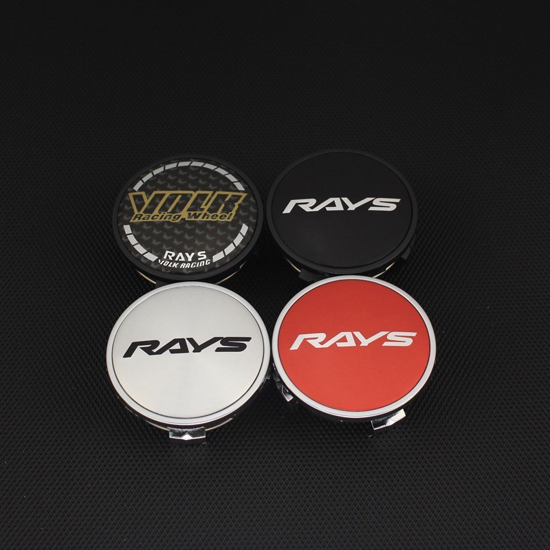 Modify NEW 4pcs rays wheel center cap 62mm OD/56mm ID volk hubcaps ...