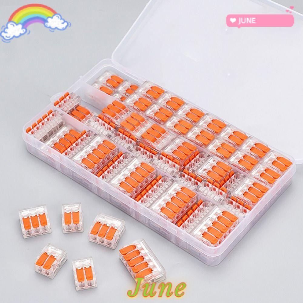 JUNE1 Wire Connector, Universal Mini Quick Terminal Block, Quick ...