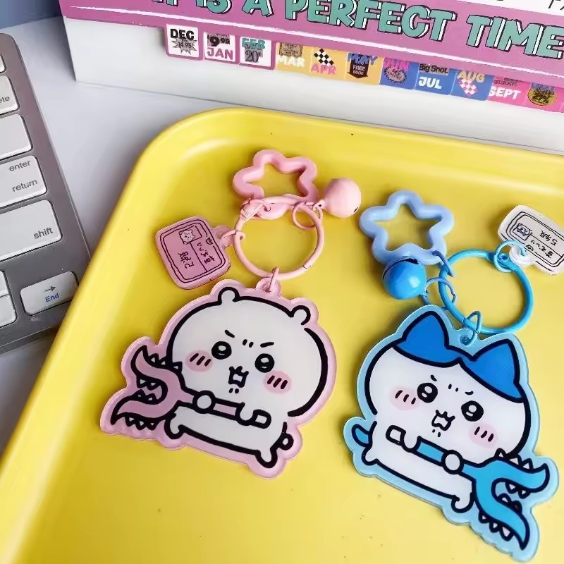 Kawaii Anime Chiikawas Keychains Cartoon Hachiware Usagi Chiikawas ...