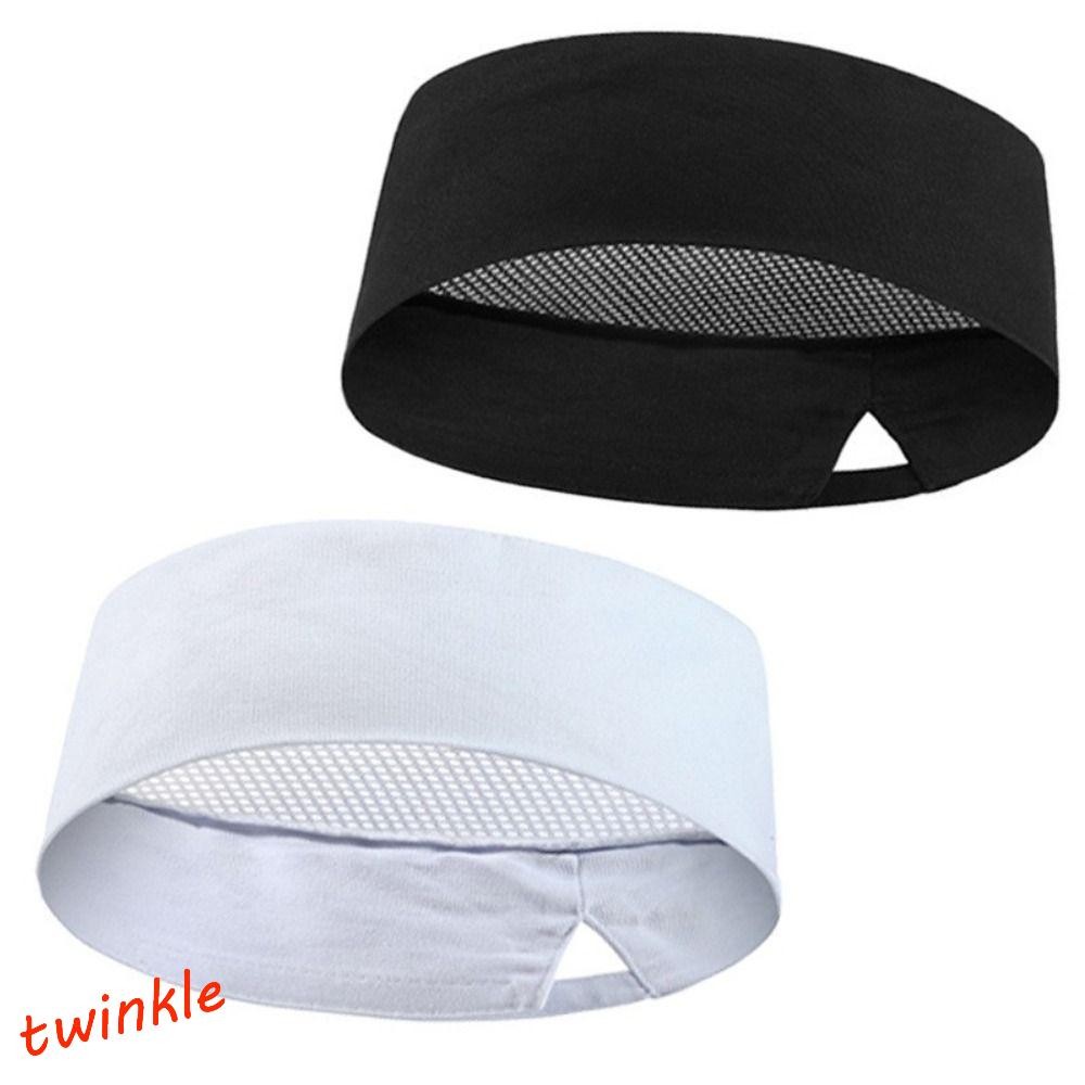 TWINKLE1 Breathable Sushi Cap, Japanese-Style Adjutable Strap Chef Flat ...