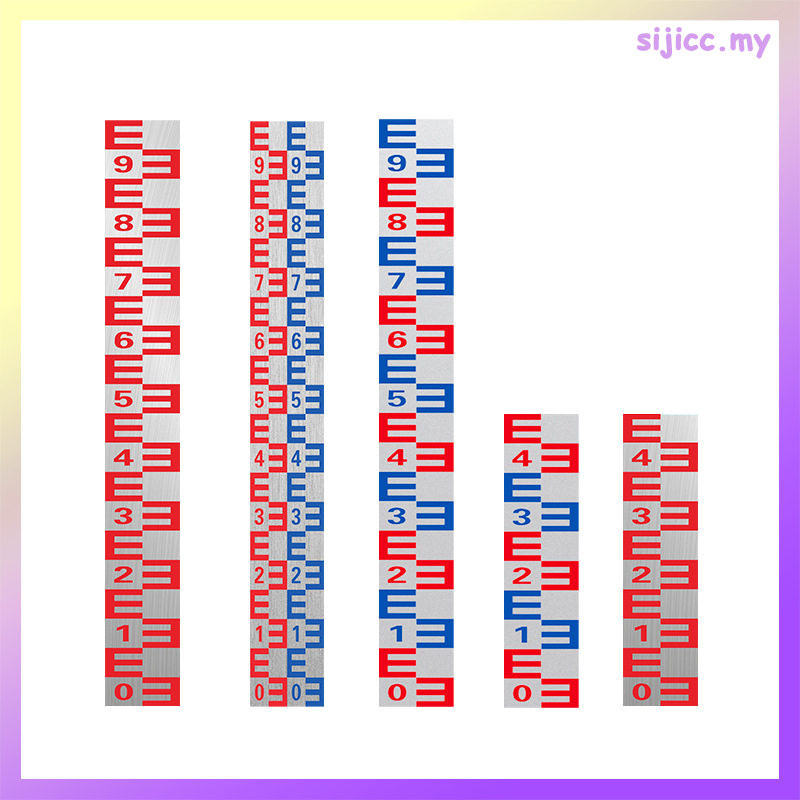 Shower Door Water Level Scale Caliper Hose Automatic Gauge Reflective ...