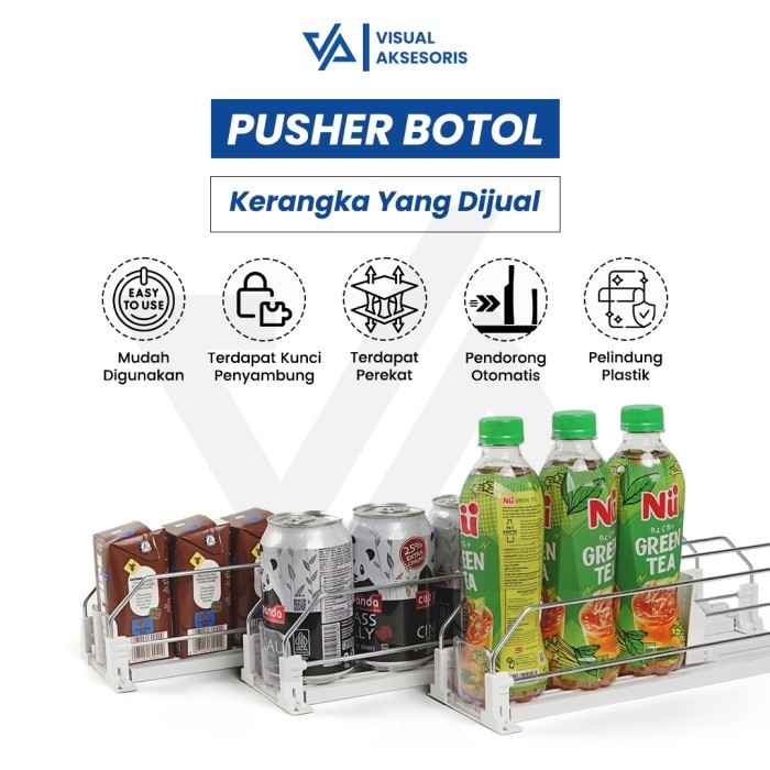 Automatic Drink Bottle Pusher / Supermarket Refrigerator Cooler Drink ...
