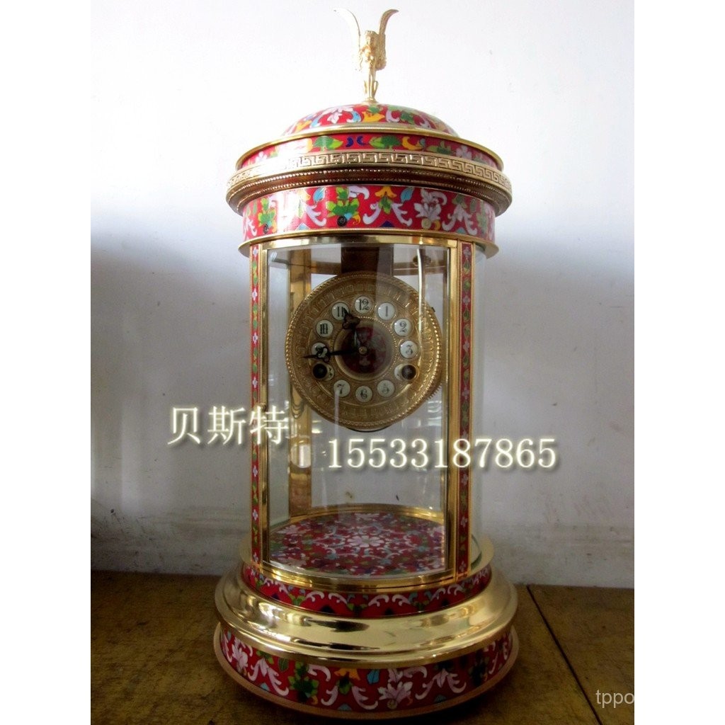 Clock|Ting Style Table Clock|Old-fashioned Winding Classical Table ...