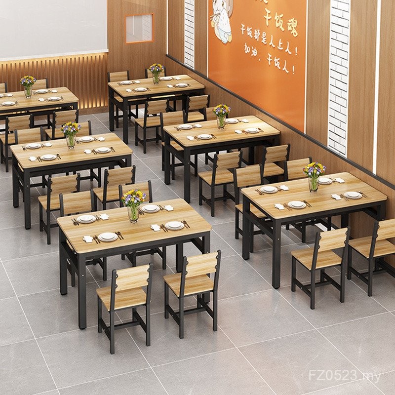 Hotel Breakfast Shop Noodle Shop Dining Table Combination Commercial ...
