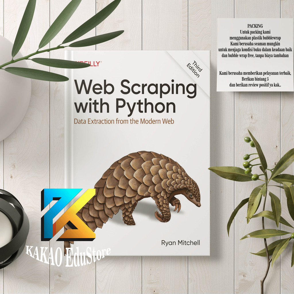 Web Scraping with Python Data Extraction from the Modern Web - Ryan Mitchell | Shopee Malaysia