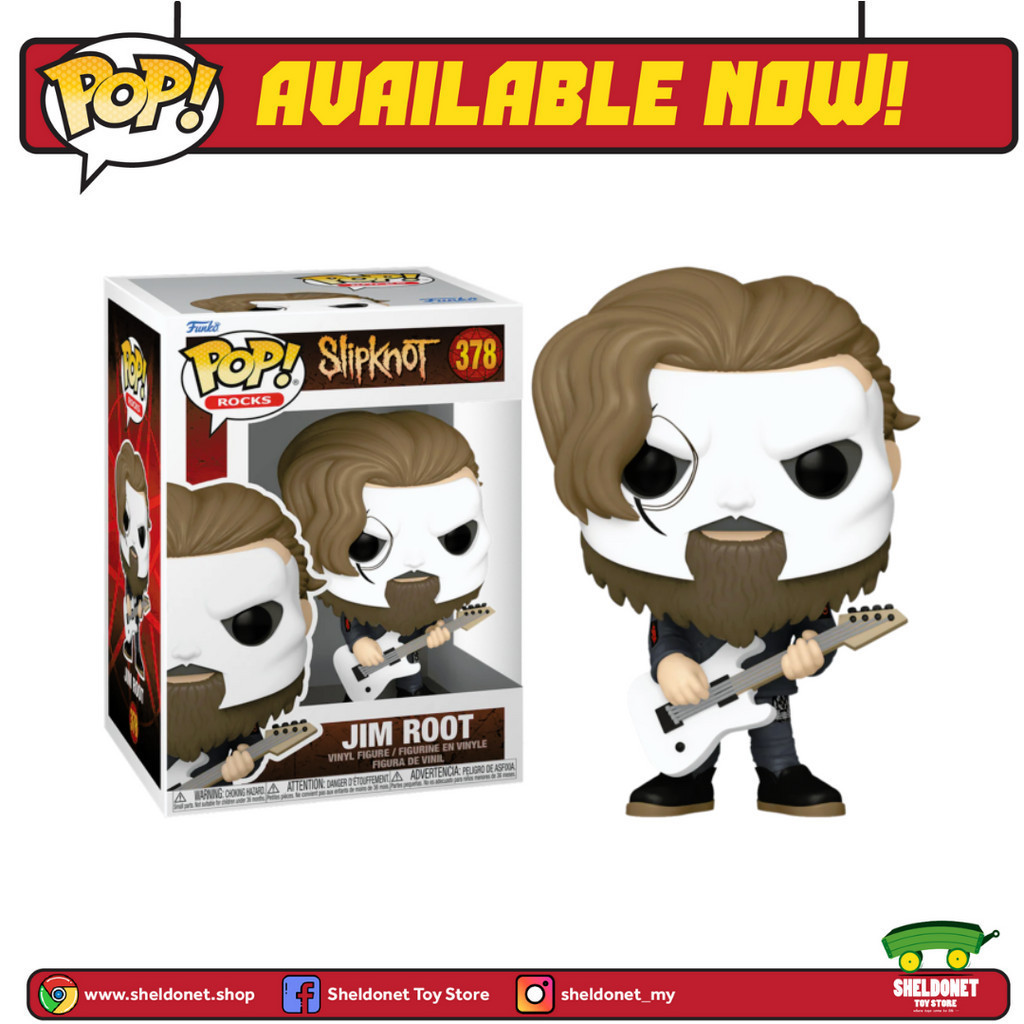 Funko Pop! Rocks: Slipknot - Jim Root | Shopee Malaysia