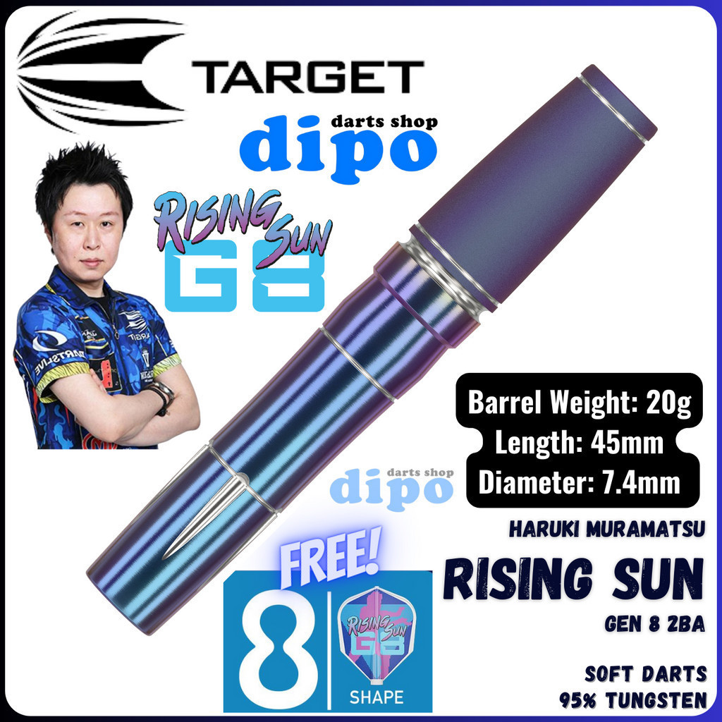 TARGET RISING SUN Gen 8 2BA (Haruki Muramatsu model) - Target Soft ...