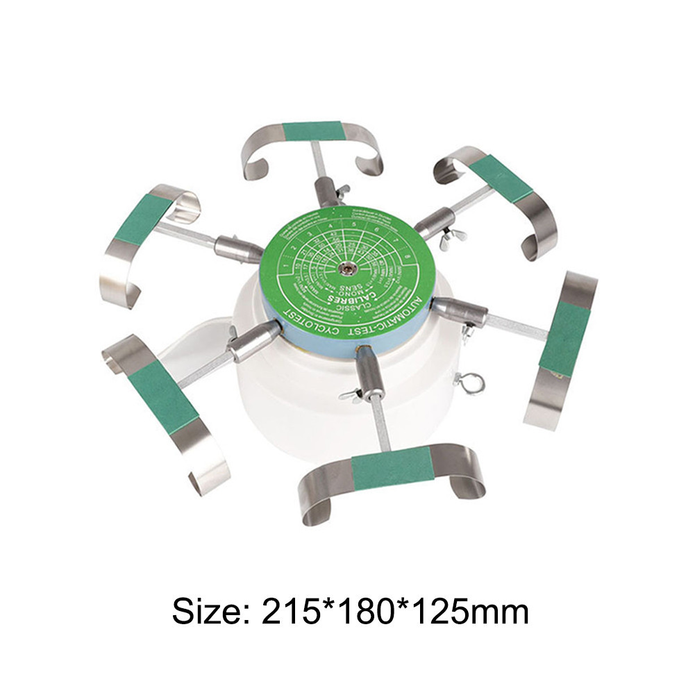 Watchmaker 6 Arms Automatic Watch Winder Cyclotest Tester Repair Tools ...