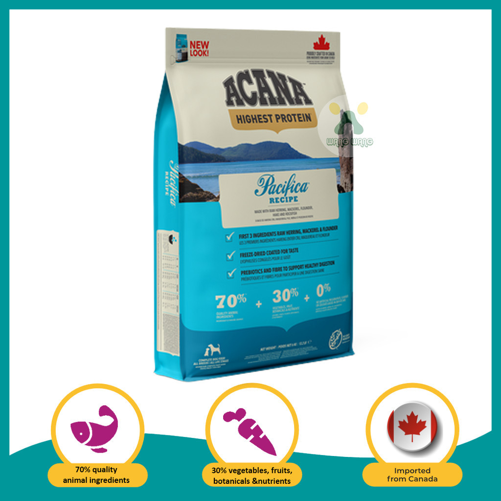 Acana Grain Free Pacifica Dog Food 2kg | Shopee Malaysia