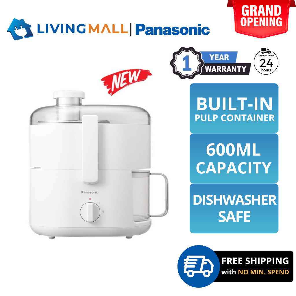 [FREE DELIVERY] PANASONIC MJ-CS100 COMPACT JUICER FOR FRESH, SMOOTH ...