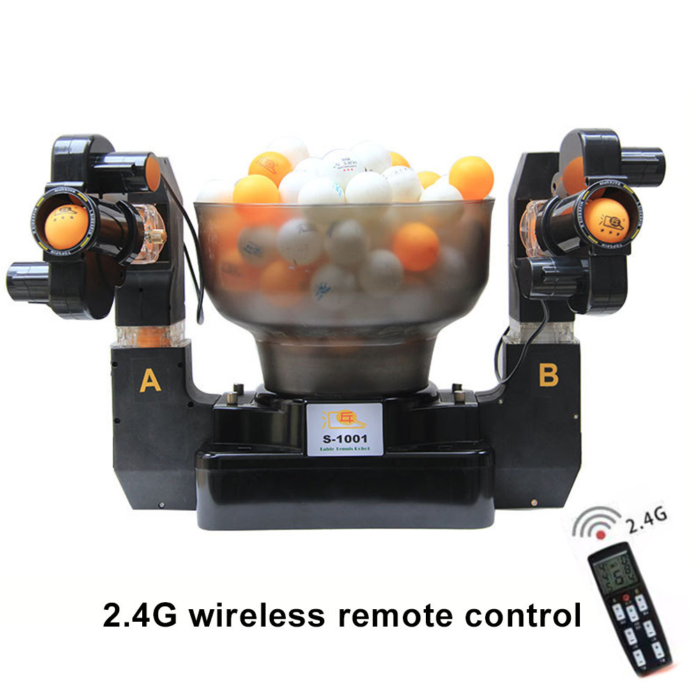 S-1001 Professional Table Tennis Robot Ping Pong Ball Machine Automatic ...