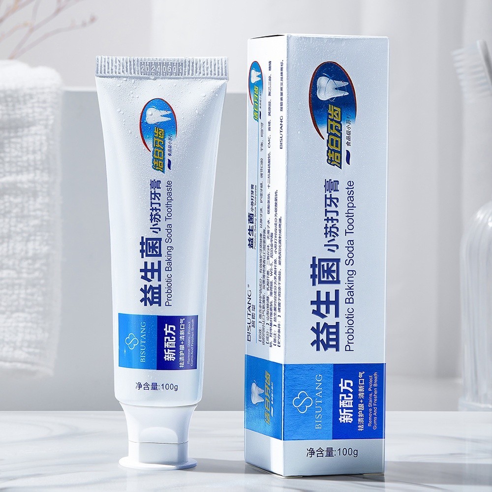 Probiotic Baking Soda Toothpaste Breath Oral Cavity Fresh Mothproof ...
