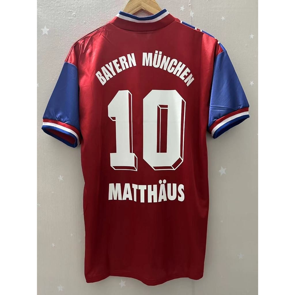 93-94-95 Bayern Munich Top Quality Home Retro Soccer Jersey custom T ...