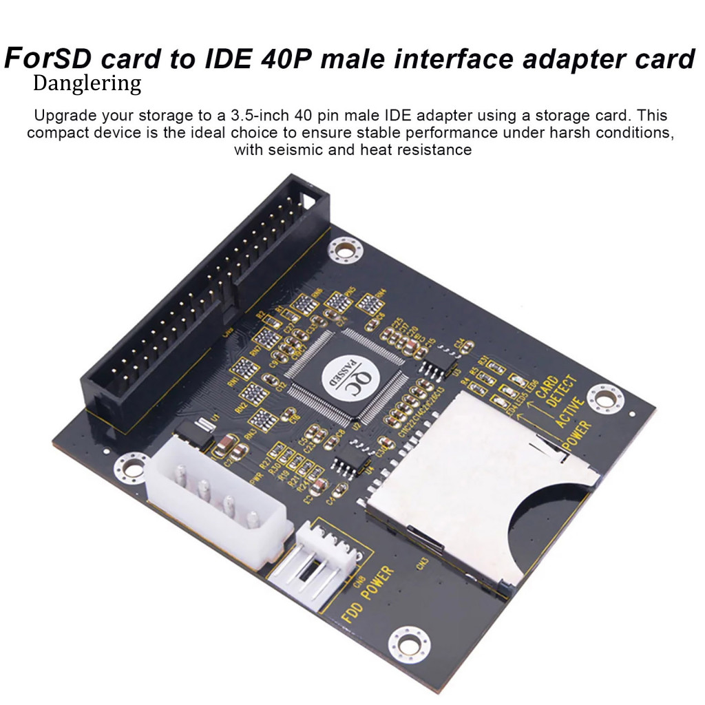 DL Ide Hard Disk Drive Converter Pc Memory Card to Ide Adapter Ide ...