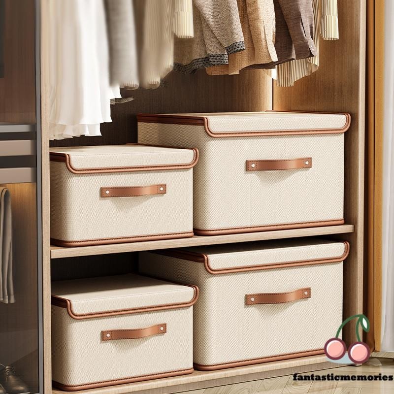 Cover Integrated Storage Box With Lid, Clothes Storage Box, Clothes ...