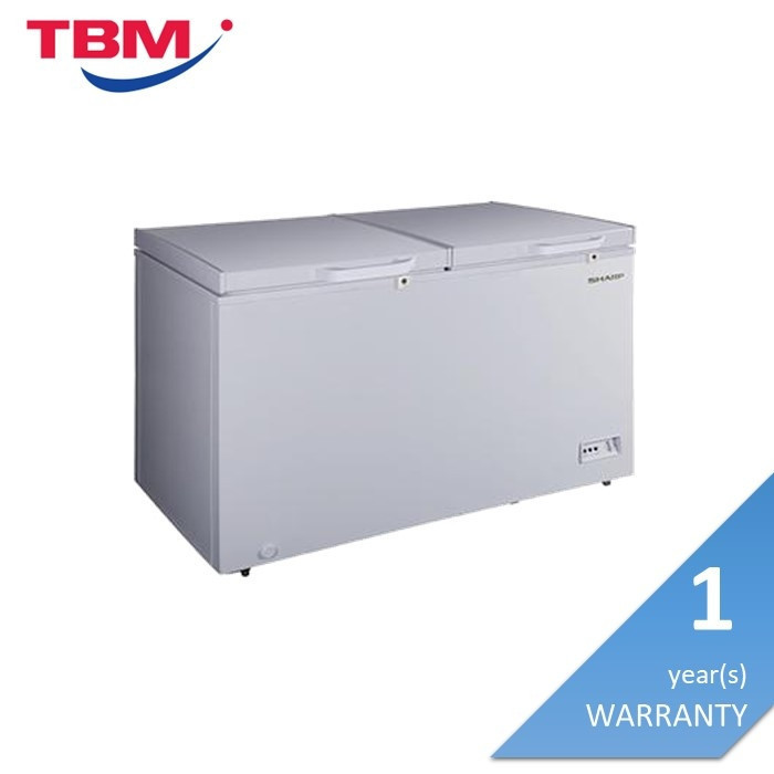 [Klang Valley Delivery Only] Sharp SJC518 Chest Freezer G510L LED Light ...
