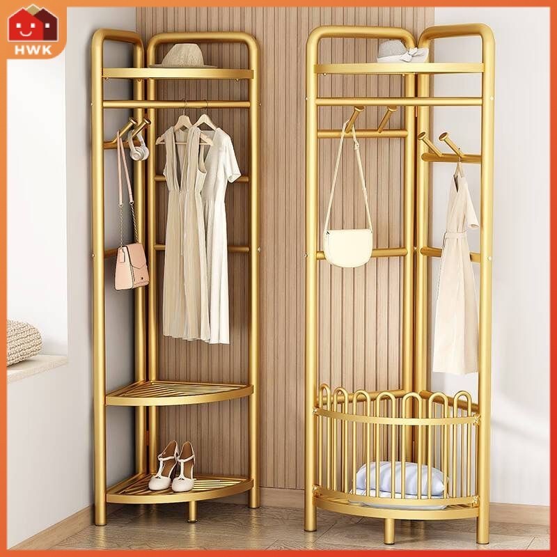 Corner Coat Rack Floor-standing Vertical Bedroom Bag Simple Hanger ...