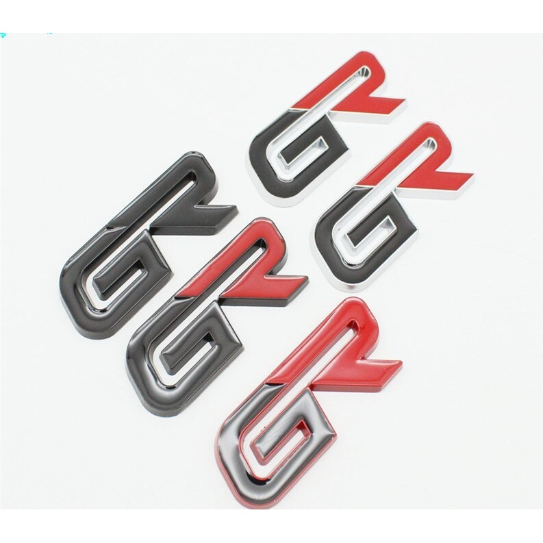 AI 1pcs 3D Car GR Sport Decal Emblem Badge for Toyota HV YARiS RZ RC RS ...