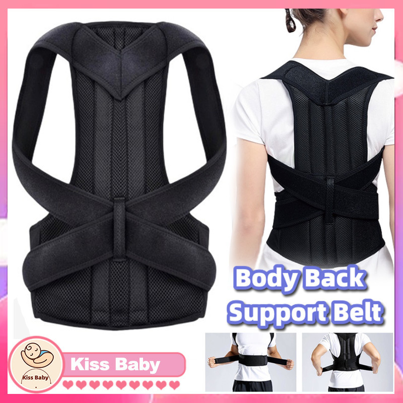 Back Support Belt Posture Shoulder Corrector Bracket Body Magnetic ...