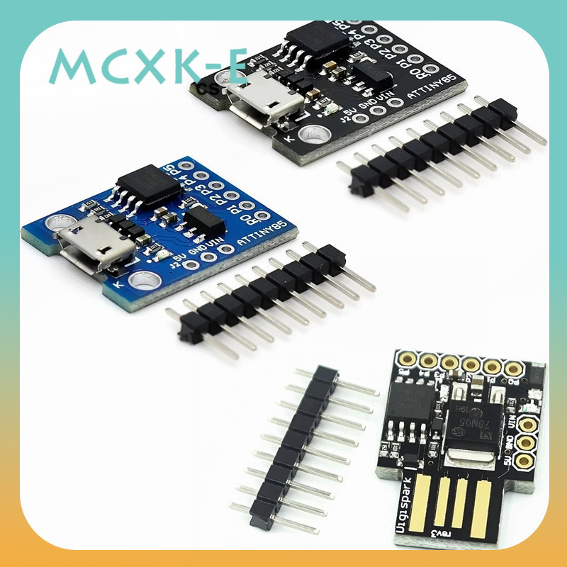 MCXK-E 1PCS Blue Black TINY85 Digispark Kickstarter Micro Development Board ATTINY85 module for ...