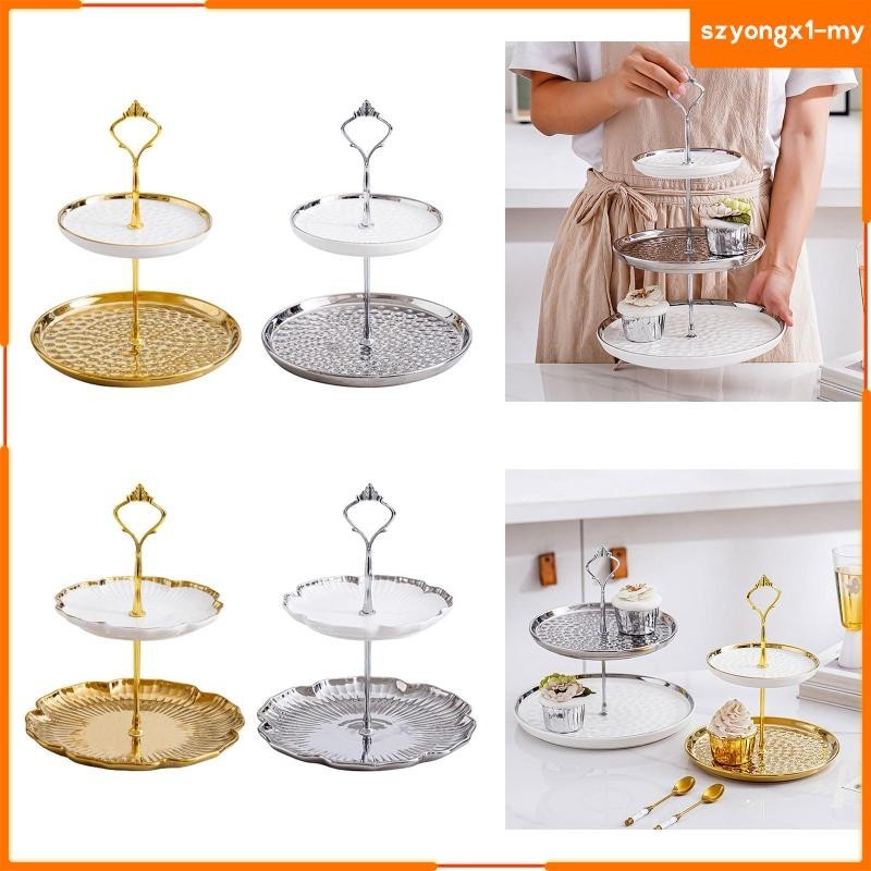 [SzyongxfdMY] Cake Rack Dessert Display Multifunctional Fruits Snack ...