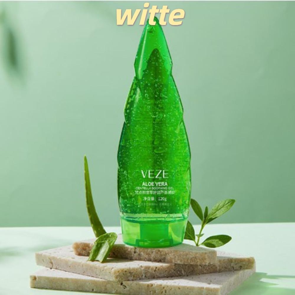 WITTE Centella Asiatica Soothing Aloe Gel, Moisturizing Tender and Smooth Moisturizing and ...