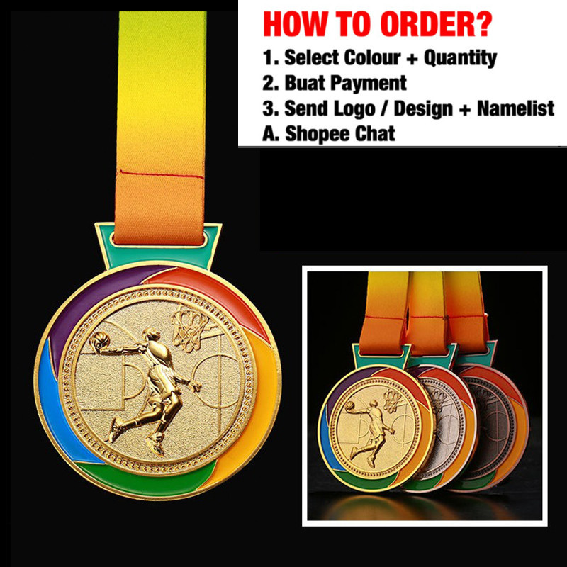 6 Types of Basketball Medals Medal Customization Basketball Game ...