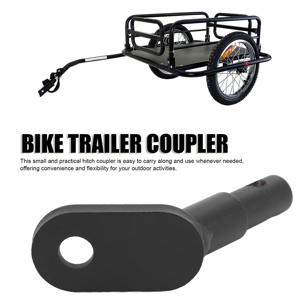 [tiehome] Bike Trailer Coupler Steel Portable Bike Trailer Hitch ...
