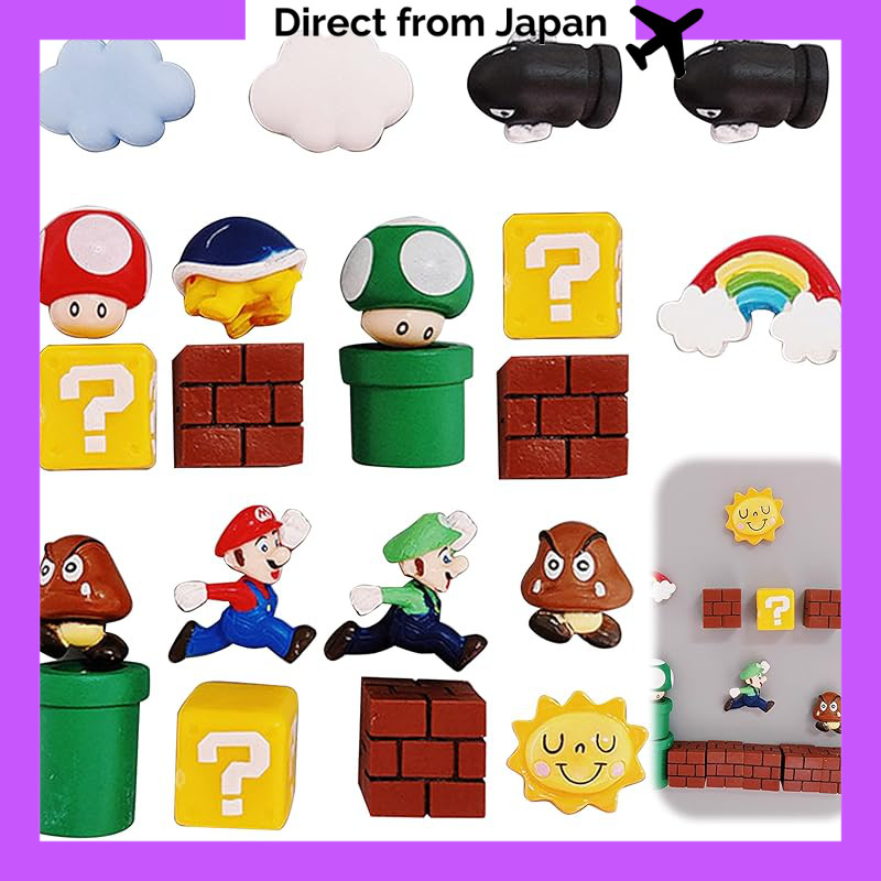 AAGWW 3D Refrigerator Magnet Set - Cartoon and Anime Themed Decorative ...