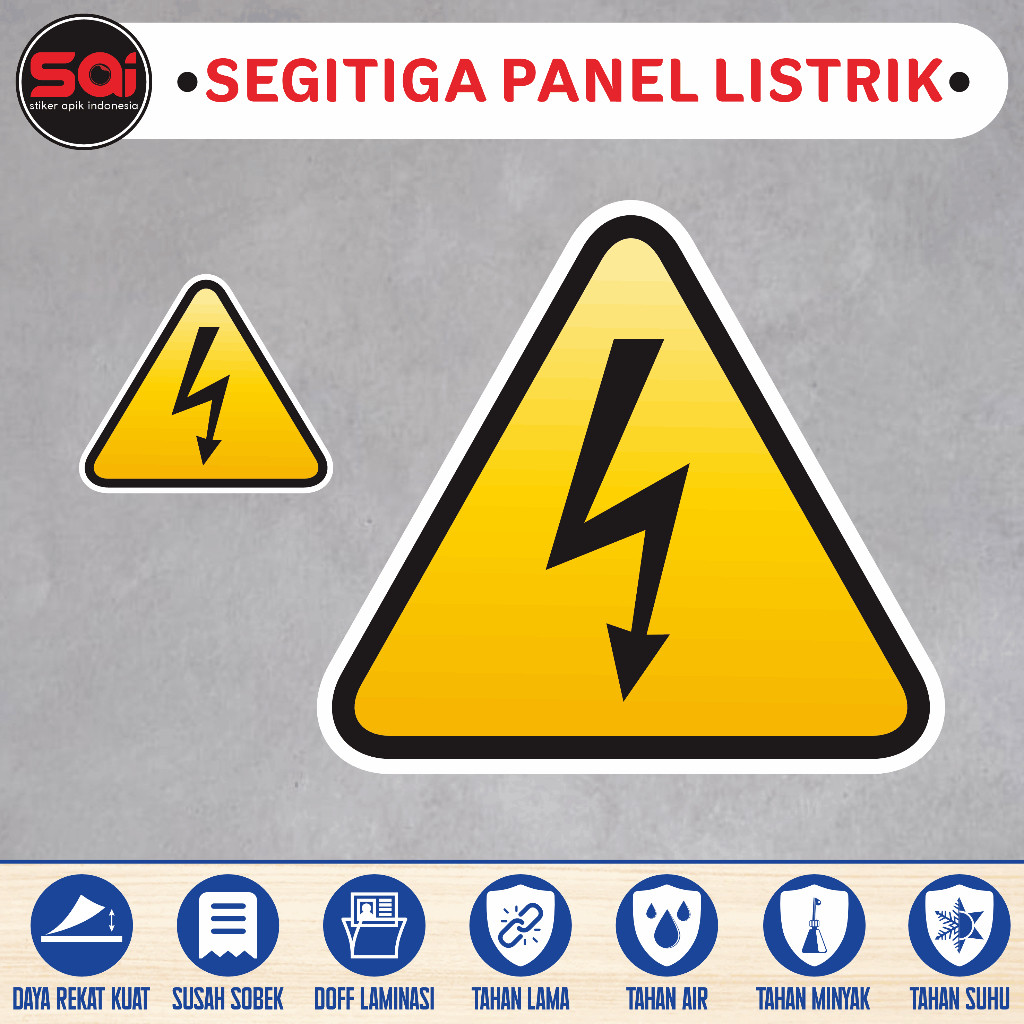 Glossy laminated waterproof/waterproof vinyl stickers for THREE PANELS ...