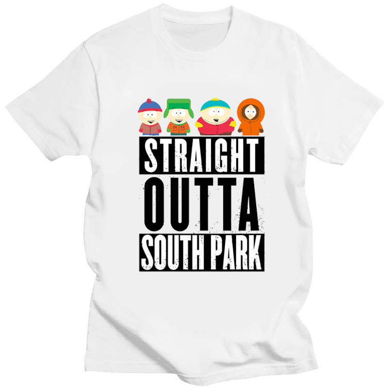 Cartoon Straight Uotta Southpark Men T Humor The Death Face Vintage ...