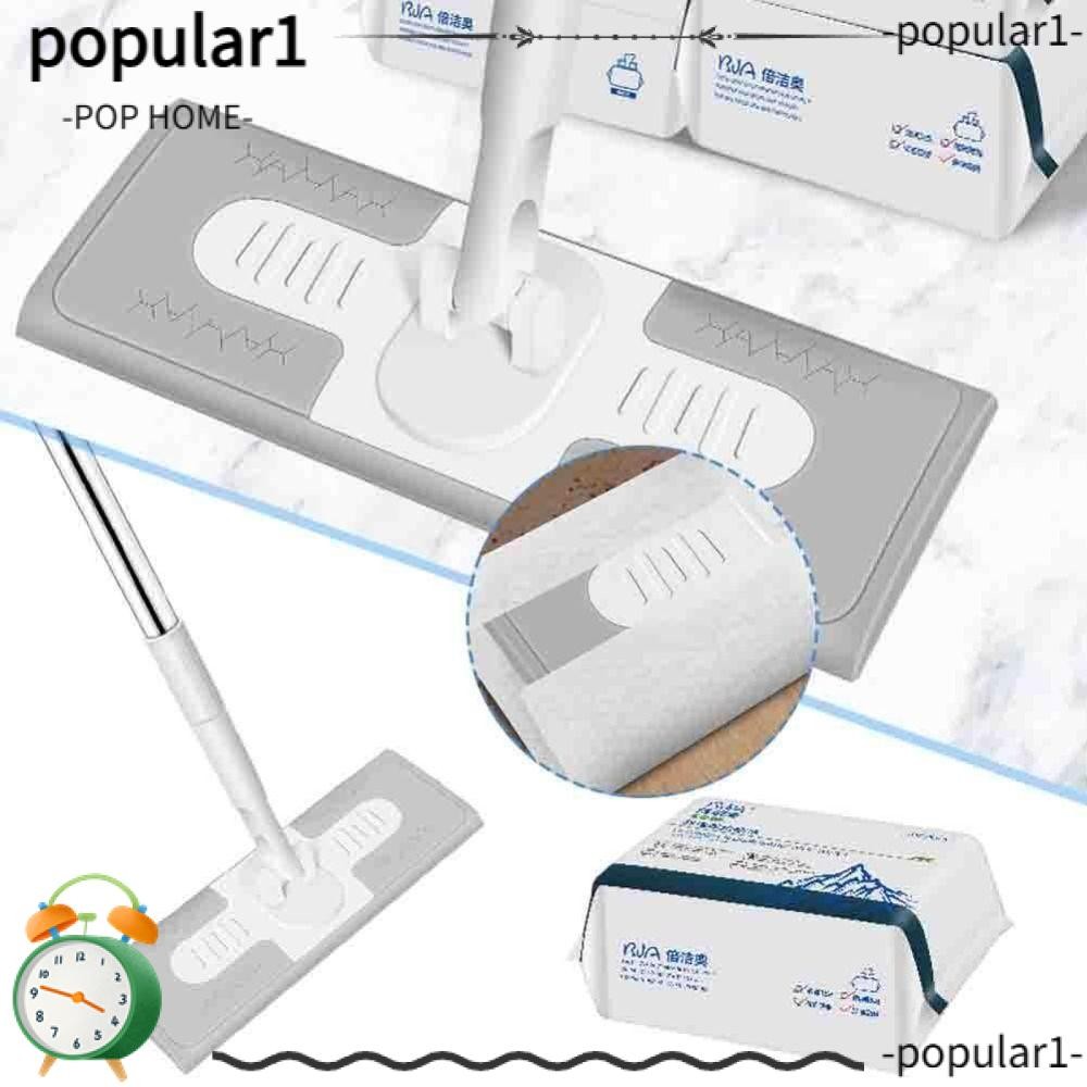 POP Disposable Dust Mops, Disposable Replacement Head Wet and Dry Use ...